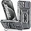 Amazon.com: SEFING Phone Case for iPhone 16 Pro Max Grey | Case, with Kickstand Ring Holder ...