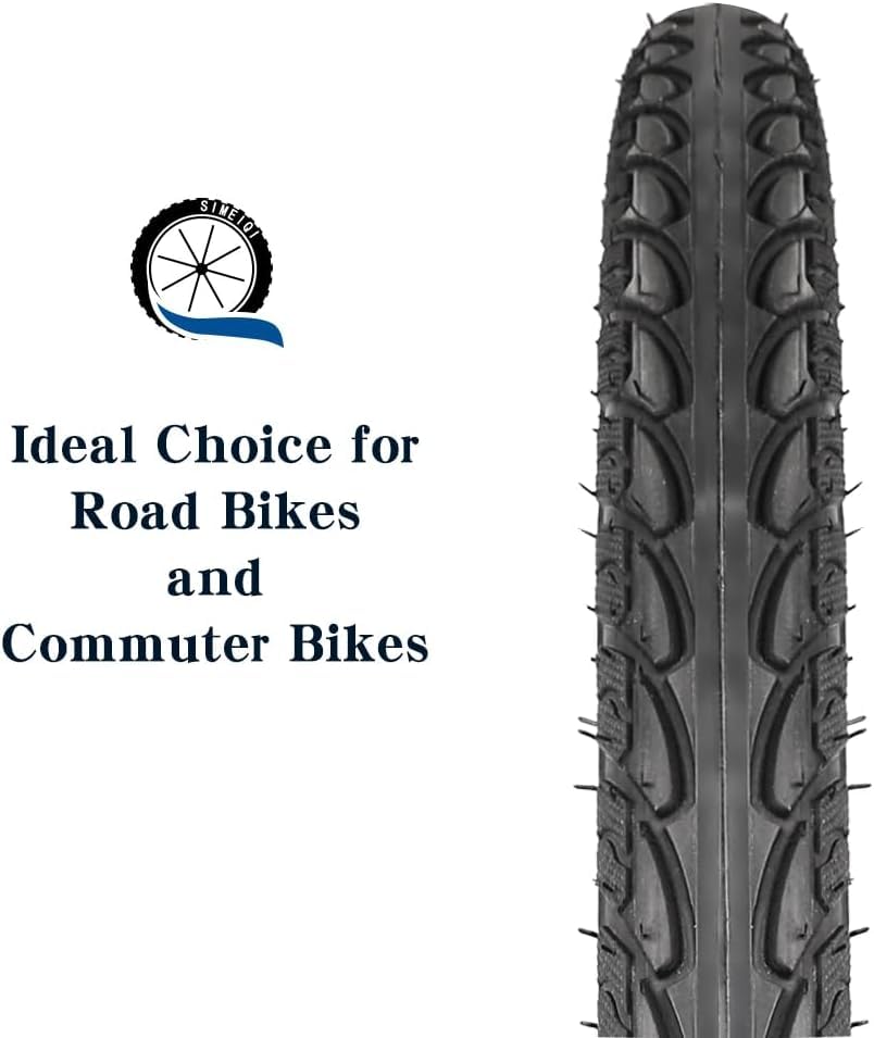 Snapklik.com : 2 Pack 700X35C Road Bike Tires