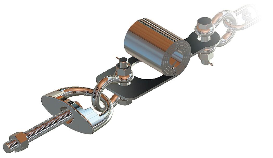 Honeywell 30ft Stainless Steel Horizontal Lifeline kit w Two (2) 416SS ...