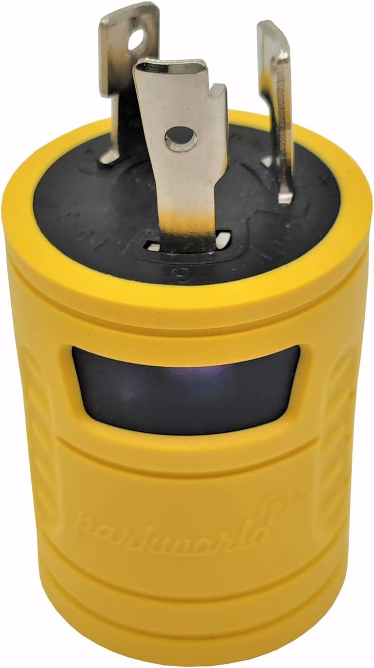 Amazon.com: Parkworld 60707 NEMA L6-30P to L6-20R Adapter, Twist Lock ...