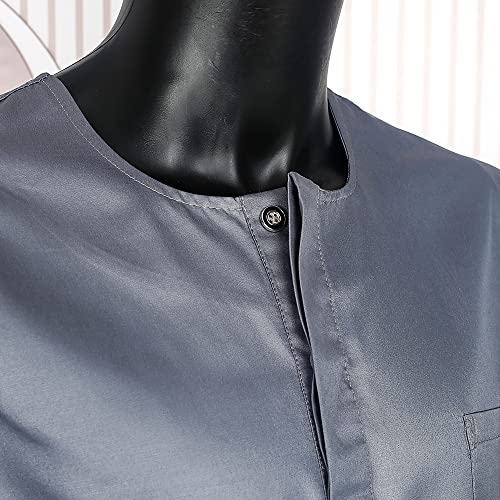 Snapklik.com : Grey Agbada For Men African Traditional Clothing Set ...