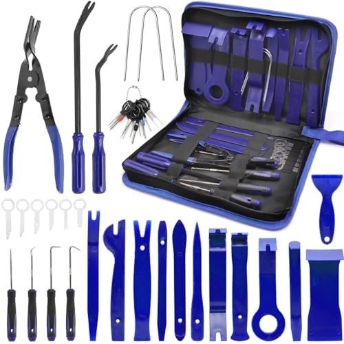 Yoolly 38Pcs Car Trim Removal Tool Kit,Car Panel Door Audio Radio ...