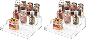Amazon.com: InterDesign iDesign Recycled Plastic 3-Tier Stadium Spice ...