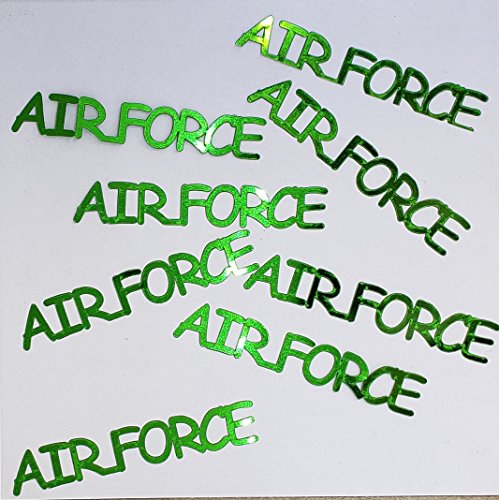 Amazon.com: AIR FORCE - Confetti BuzzWords in 12 Metallic Colors and 3 ...