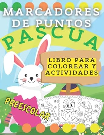 Marcadores de Puntos Pascua Libro para Colorear y Actividades ...