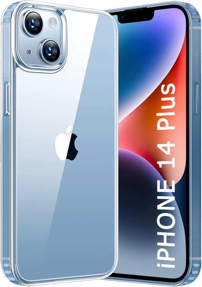 TheGiftKart Ultra-Hybrid Clear Back Case Cover for iPhone 14 Plus ...