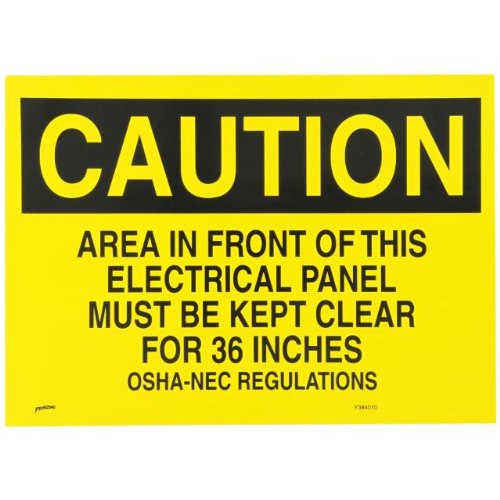 Brady SV404N Prinzing Notice Do Not bLock Door (1 Each): Industrial ...