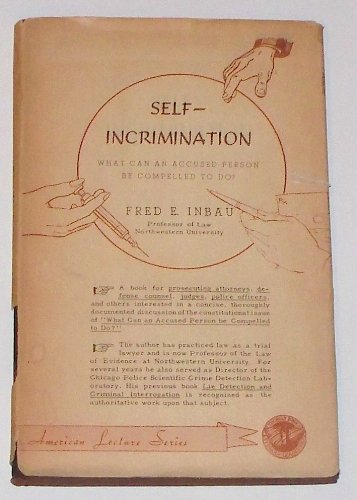 Self-incrimination: What can an accused person be compelled to do ...
