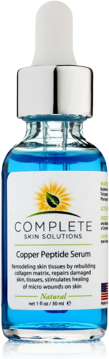 Amazon.com: Copper Peptide Face Serum Collagen - With Anti Aging Skin ...