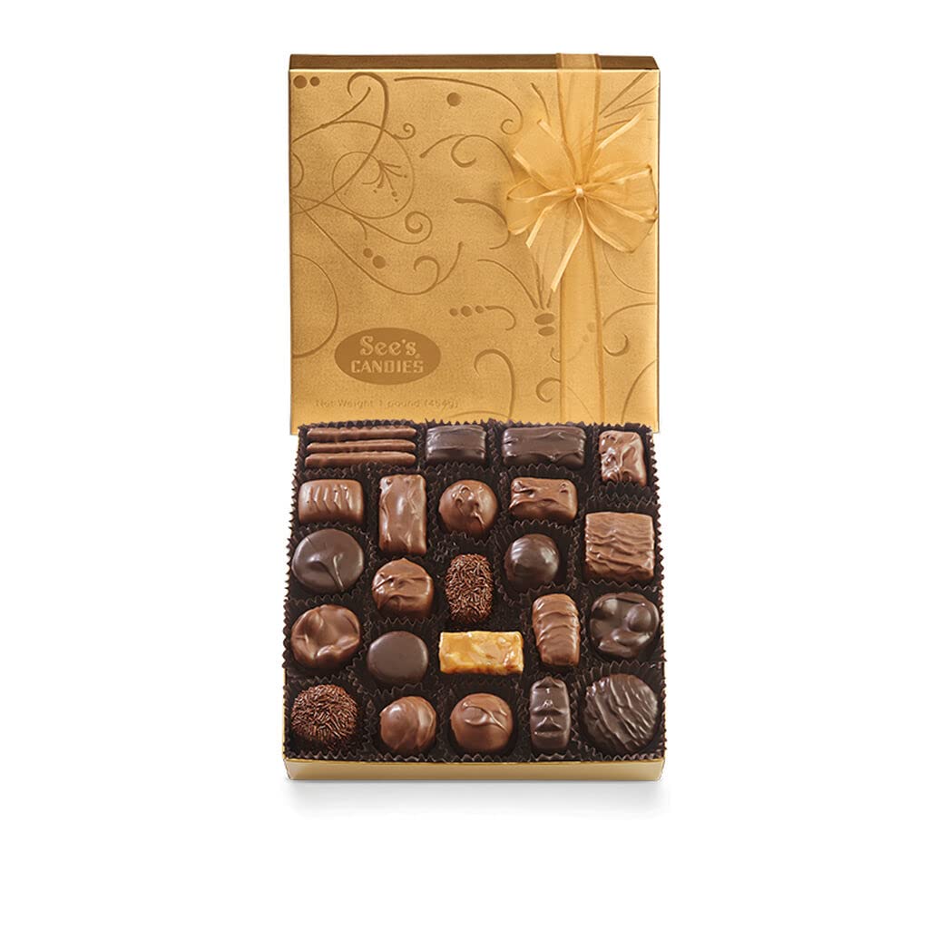 Amazon.com : See's Candies 1 lb Gold Fancy : Grocery & Gourmet Food