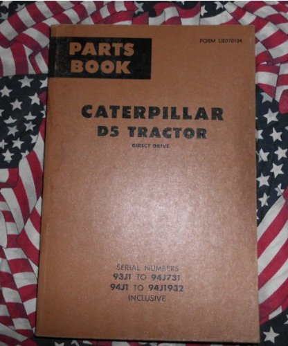 Caterpillar D5 Tractor Part Book CAT 93J1 94J1: caterpillar: Amazon.com ...