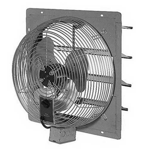Qmark 30” Venturi Fan with SHUTTERS: Built In Household Ventilation ...