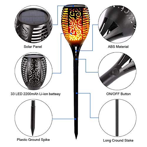 (60% OFF Coupon) Solar Torch Lights 4-Pk $28.00 - Mojosavings.com