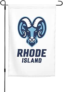 Amazon.com : Uri University Of Rhode Island Rams Garden Flag Double ...