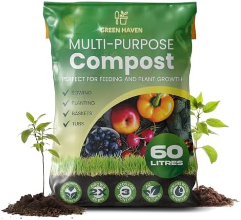 Pelle & Sol 60L Multi-Purpose Compost Soil Bag – Nutrient-Rich Compost ...