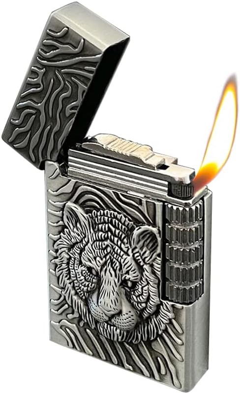 Amazon.com: Lighters Vintage Soft Flame Lighter Traditional Flame ...