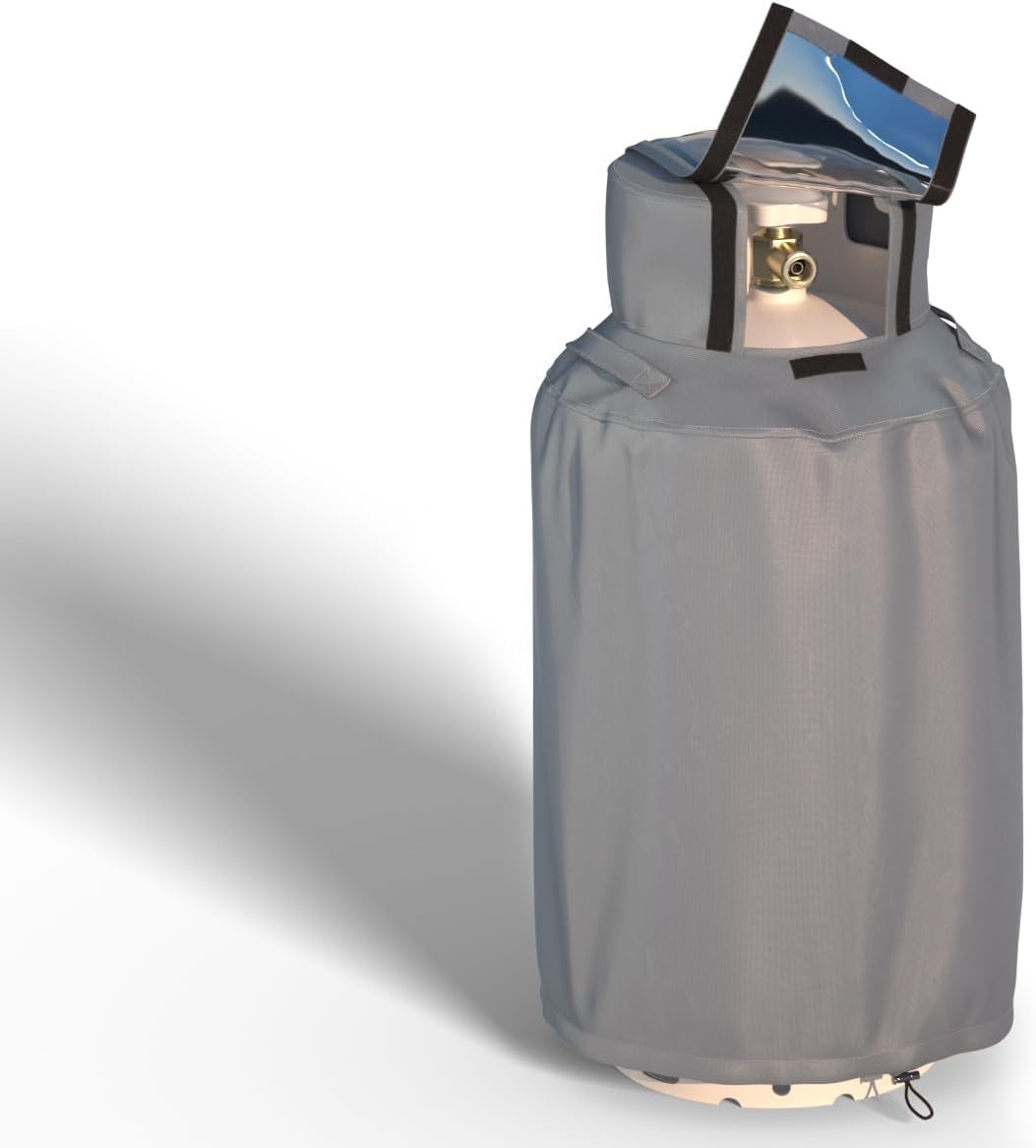 Amazon.com : 30 lb Propane Tank Cover， With 600D Waterproof, Dustproof ...