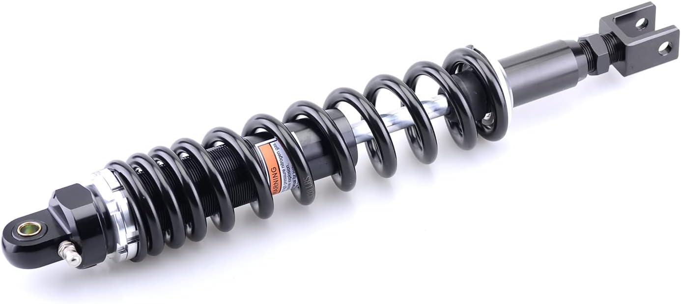 Amazon.com: Luckmart Motorcycle 450mm 17.7" Shock Absorber Rear ...