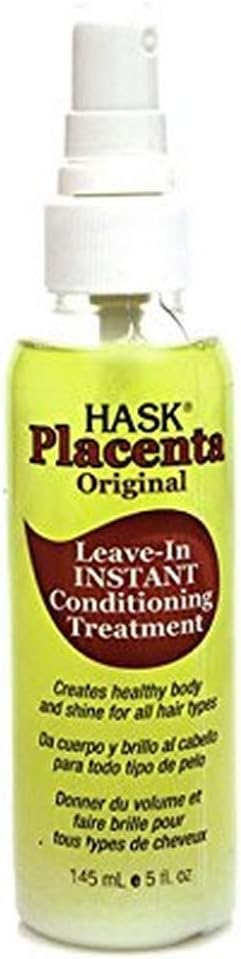 HASK Original Placenta Leave-In Instant Conditioning Treatment, 5 oz ...