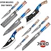 Amazon.com: JIKKO Japanese Chef Knife Set – Eternal Wave Collection | 9 ...