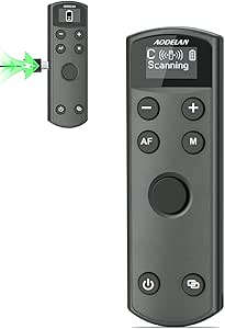 Amazon.com: for Canon Wireless Camera Remote Control - Aodelan Rechargeable Shutter Release with ...