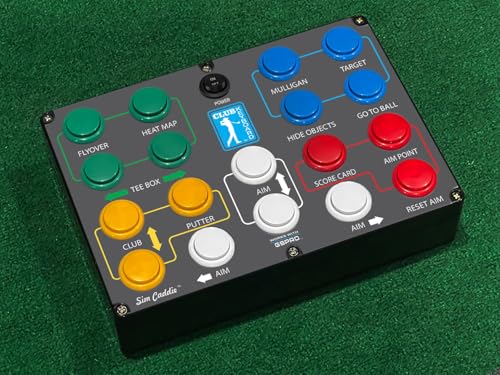 Club Keyboard Wireless GS Pro Golf Simulator Control Box - Want It All