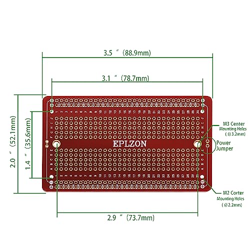 Snapklik.com : EPLZON Solderable Breadboard PCB Board Gold-Plated ...