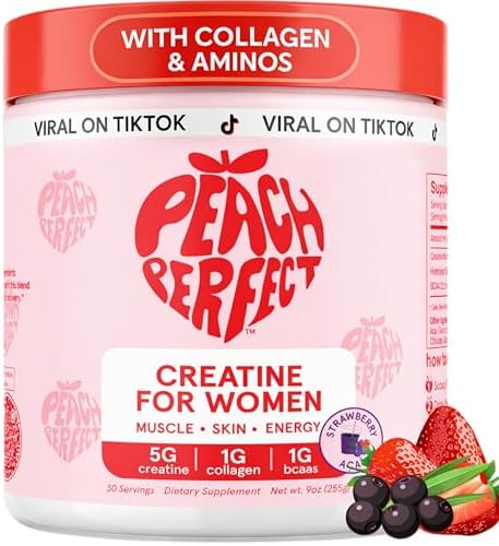 Amazon.com: Peach Perfect Creatine Blend for Women – Micronized ...