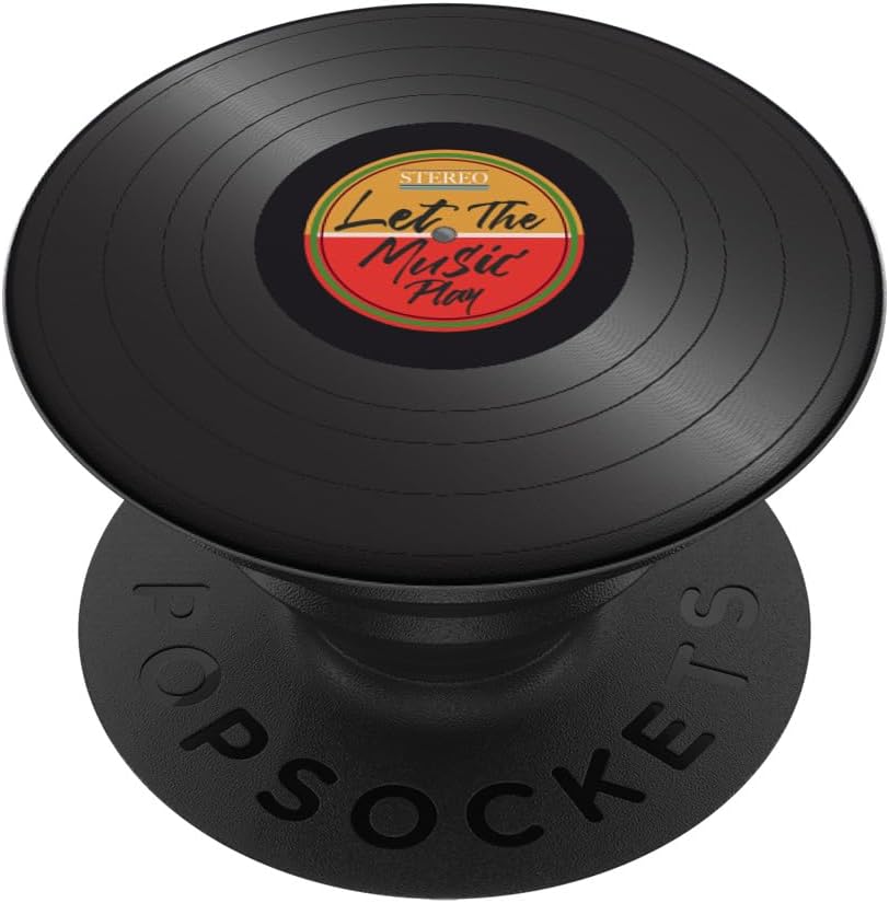 Amazon.com: Nashville PopSocket Grip Vinyl Record Cell Phone Accessory ...