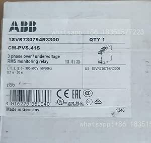 Amazon.com: 1PCS New CM-PVS.41S 1SVR730794R3300 Monitoring Relay ...