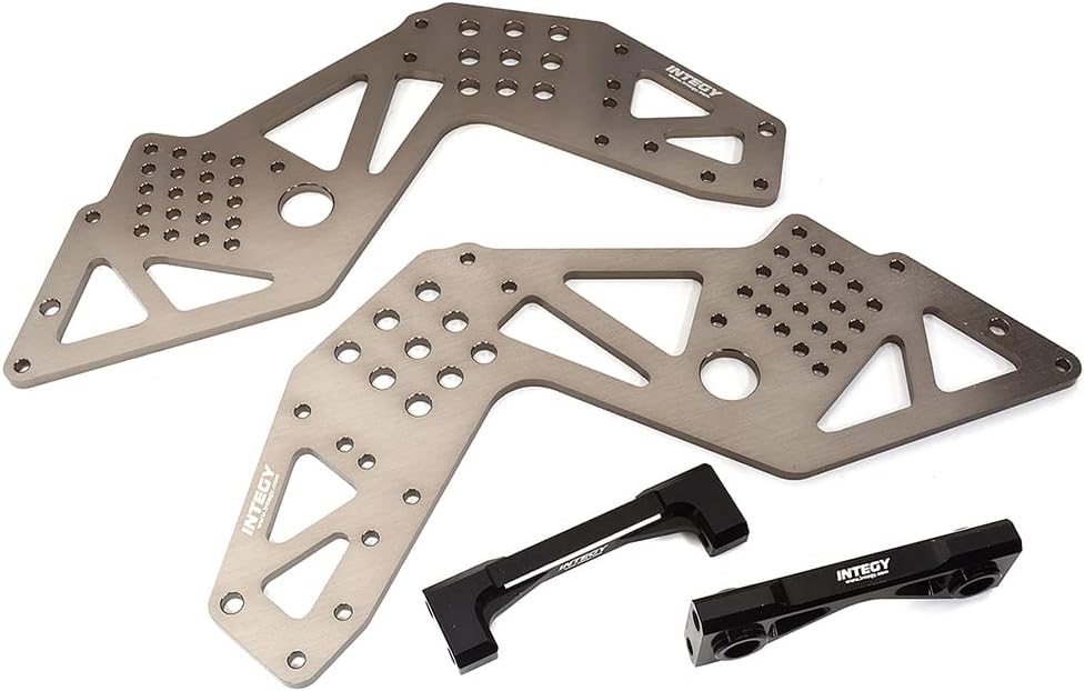 Amazon.com: C31976GREY Billet Machined Chassis Side Plates & Mounts for ...
