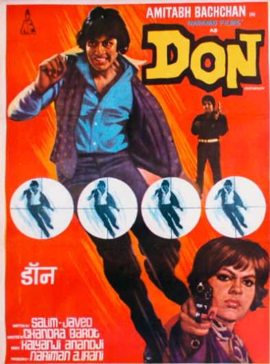 Tallenge - Don - Amitabh Bachchan - Bollywood Hindi Movie Poster ...