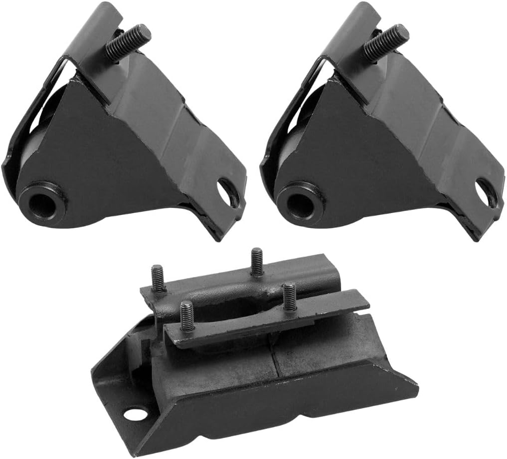 Amazon.com: Auto Buffy Motor & Transmission Mount Set 3PCS, Fits for 1987-1999 Jeep Cherokee ...