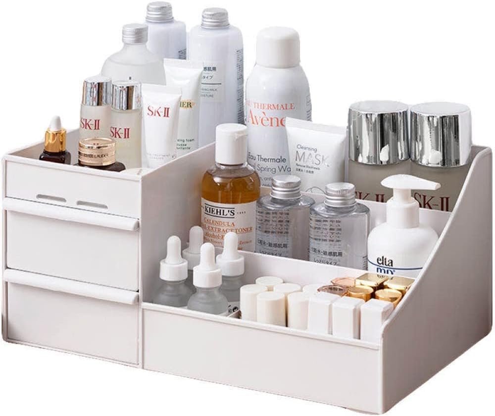 Wosta Premium Makeup Organizer with Drawers - Cosmetic Organiser ...