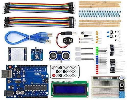 REES52 Uno R3 Based Super Starter Kit with Full Learning Kit for ...