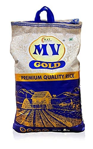 MV Gold premium Sona masoori Rice (10 KG) : Amazon.in: Grocery ...