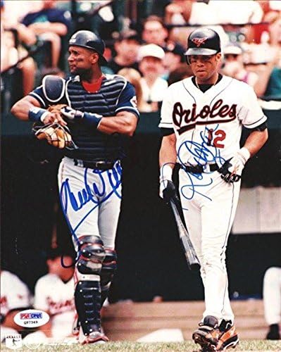 Roberto Alomar & Sandy Alomar Jr. Autographed Signed 8x10 Photo - PSA ...