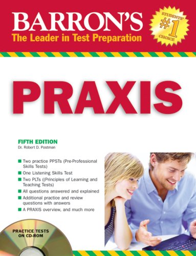 Barron's Praxis: PPST/PLT: Computerized PPST/Elementary School ...