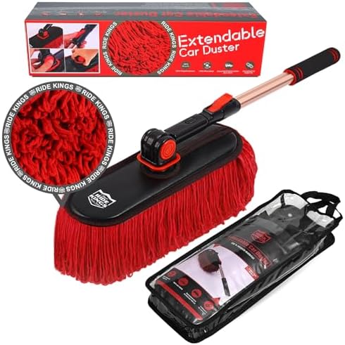 Amazon.com: RIDE KINGS Car Duster,Exterior Scratch Free Soft Car Brush ...