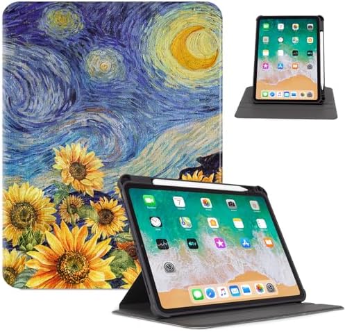 Amazon.com: Rotating iPad Air 11 inch Case (M3/M2), Case for iPad Air ...