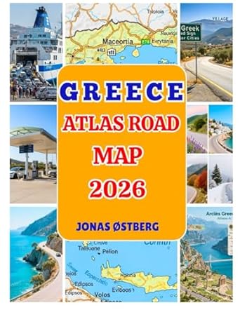 Greece Atlas Road Map 2026: Detailed road maps for island-hopping and ...