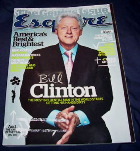 Esquire Magazine December 2005 Bill Clinton Cover: Amazon.com: Books