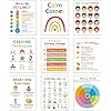 Amazon.com: 9 Calming Corner Posters, Feelings Chart for Kids, Calm ...