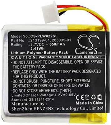 Amazon.com: Cameron Sino Battery for Plantronics B8200, Savi 8220, Savi ...