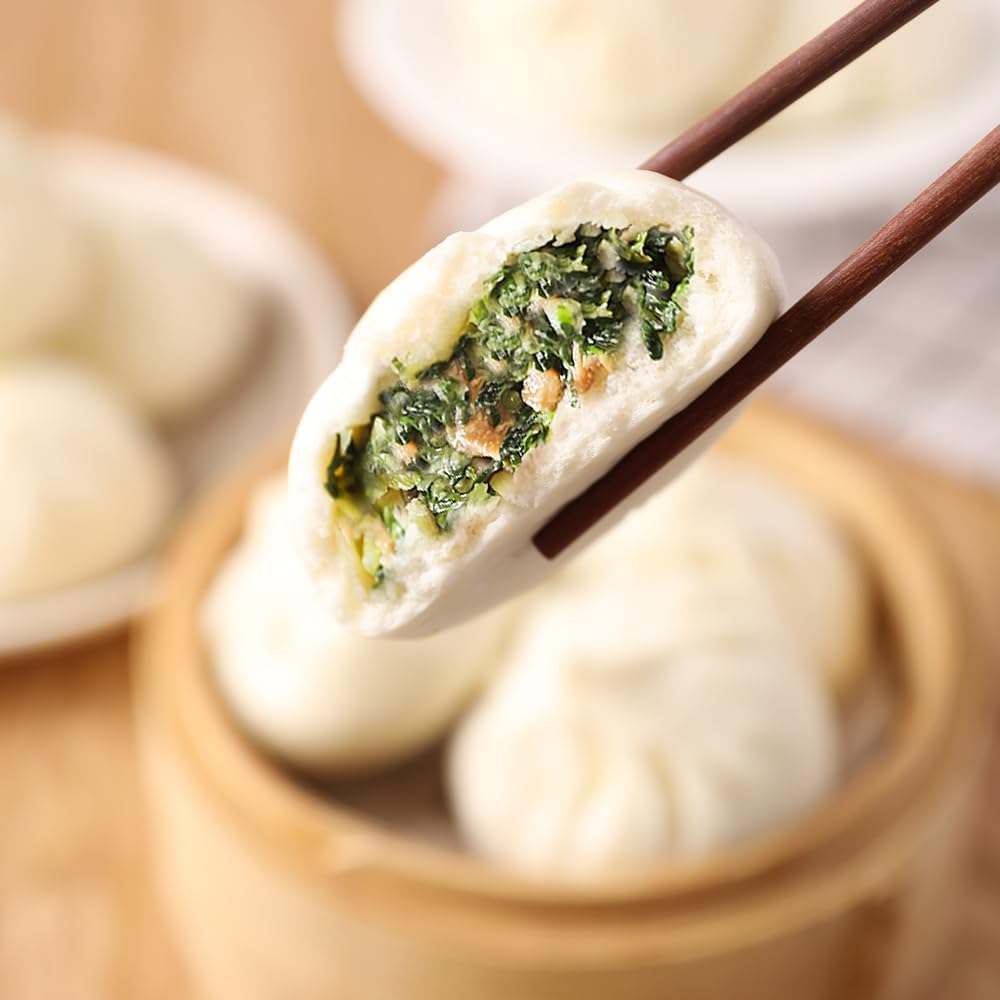 Amazon.co.jp: 青菜香菇包 素包子 野菜まん 600g 中華点心 冷凍食品 健康的 野菜たぷっり 美味しい 簡単調理 おやつ(600g×6 袋) : 食品・飲料・お酒