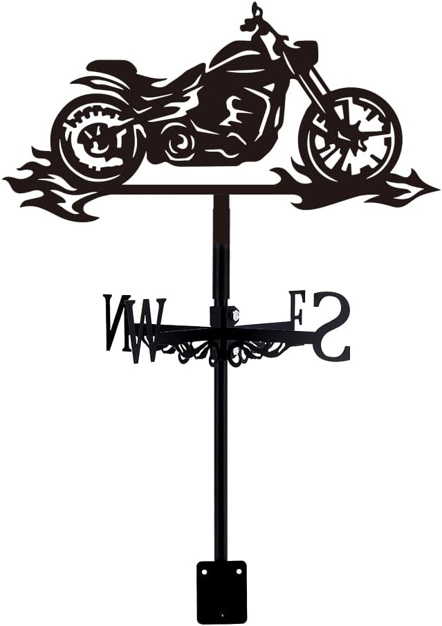 Amazon.com : SWEN Products Full Dressed Harley Motorcycle Weathervane ...
