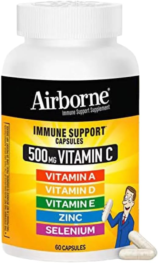 Amazon.com: Airborne Berry Chewable Tablets, 116 count - 1000mg of ...