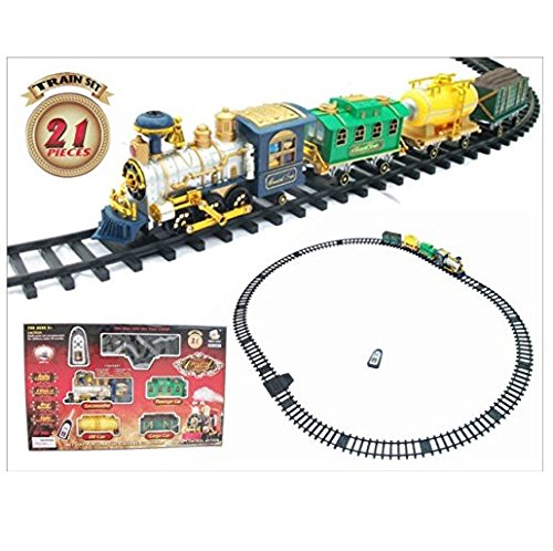 Buy Mahvi Toys Classical Radio Controlled Battery Operated Smoke Train ...
