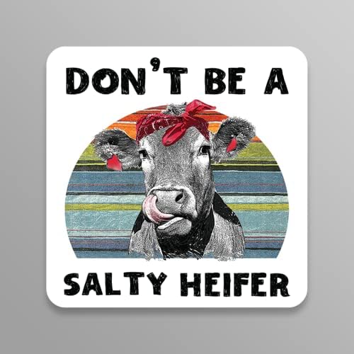 Amazon.com - 2 (Pieces) 3" and 5" Not Today Heifer Decal Sticker ...