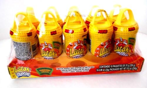 Amazon.com: Lucas Paleta de sabor Tamarindo Muecas con chile en polvo ...